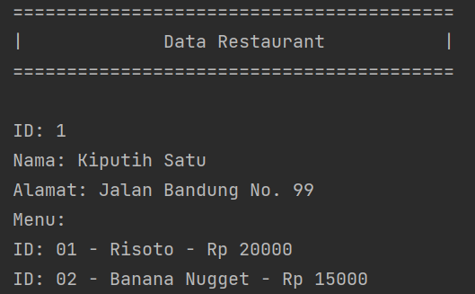 GitHub - aryaaprm/OOF_ProjectPBO: Halo semua, project sederhana ini disusun dalam rangka ...