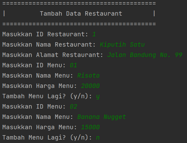 GitHub - aryaaprm/OOF_ProjectPBO: Halo semua, project sederhana ini disusun dalam rangka ...