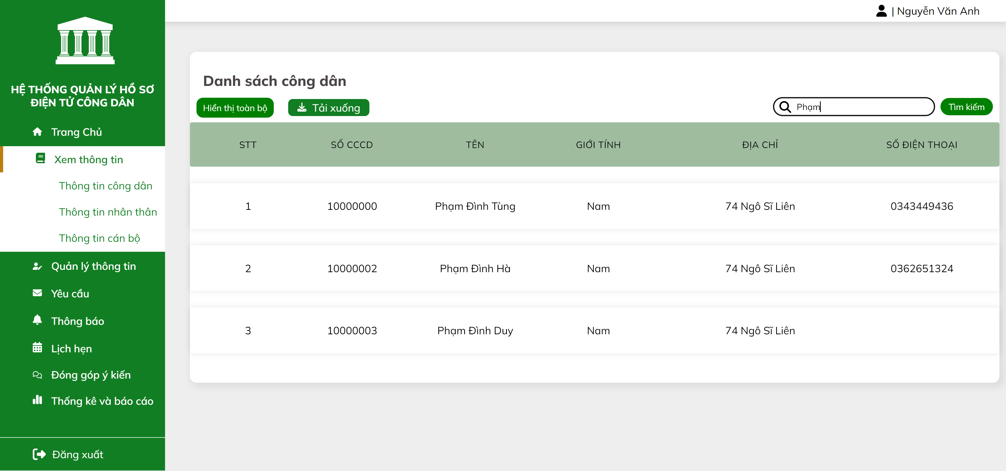 GitHub - Thanhnhan1409/Electronic_citizen_file_management_System