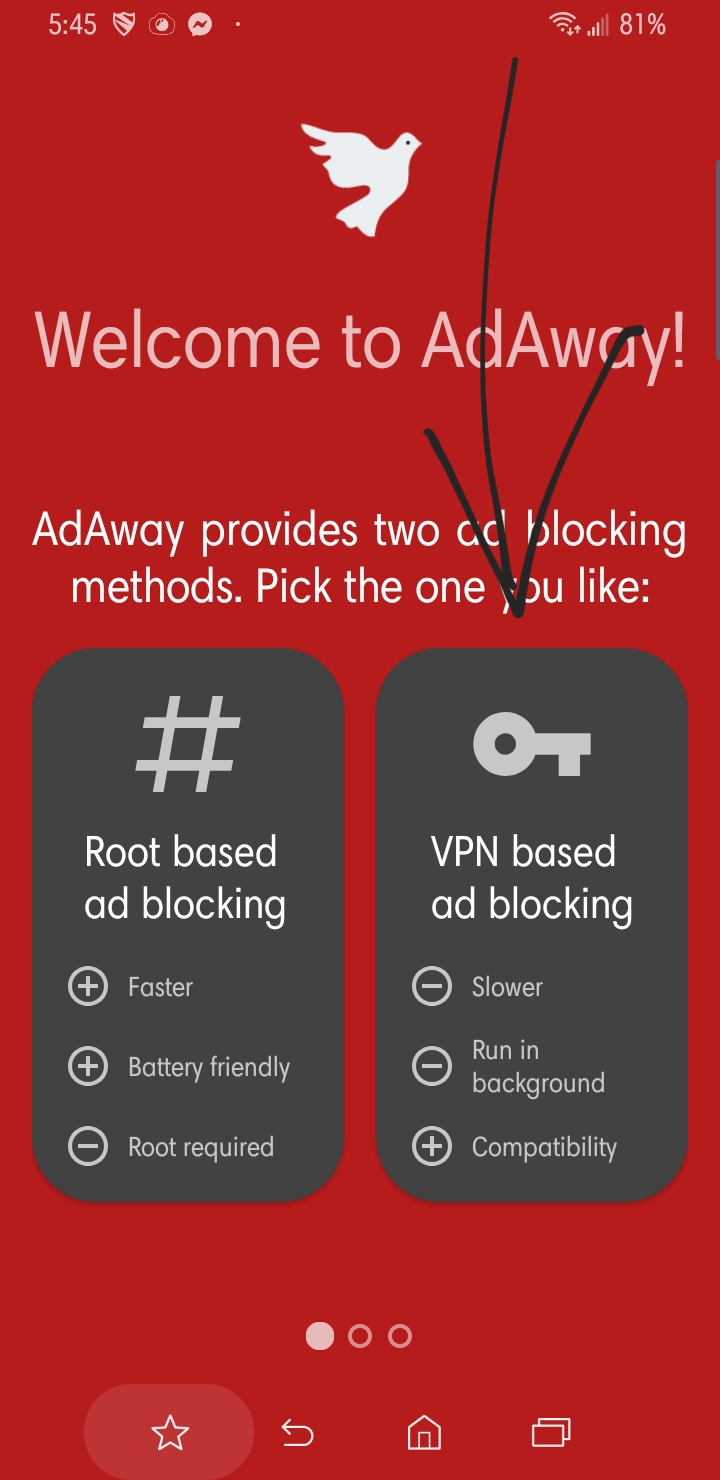 Cannot Progress Past AdAway Start Page for Non-rooted Device · Issue #3398 · AdAway/AdAway · GitHub