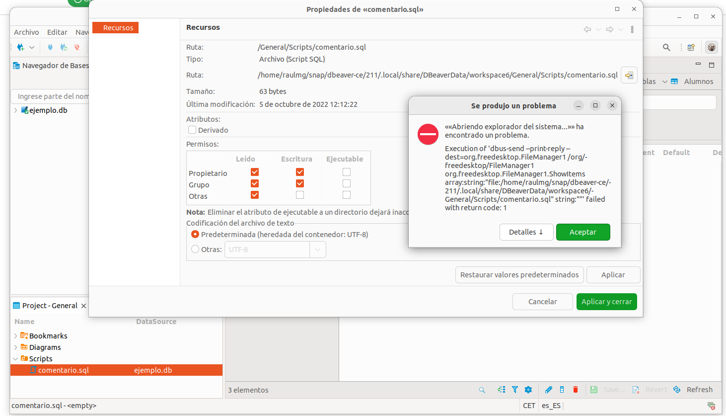error open script location · Issue #17815 · dbeaver/dbeaver · GitHub