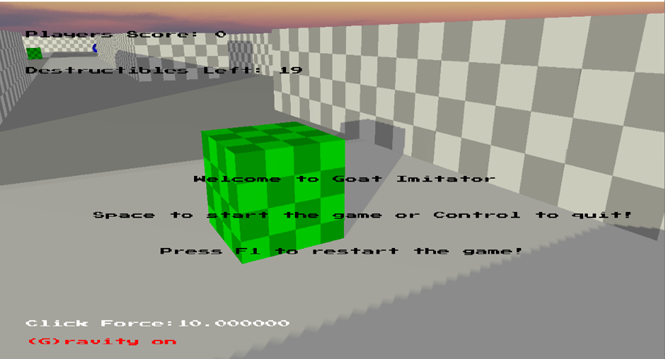 GitHub - BenSummers46/OpenGL-Goat-Sim: Small physics based goat sim game made in C++ and OpenGL ...