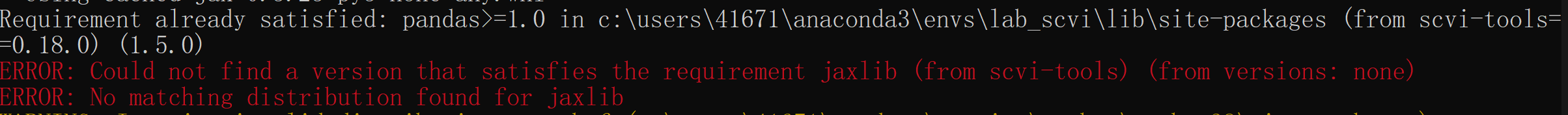 Problem when installing newest version of scvi-tools on Windows · Issue #1755 · scverse/scvi ...