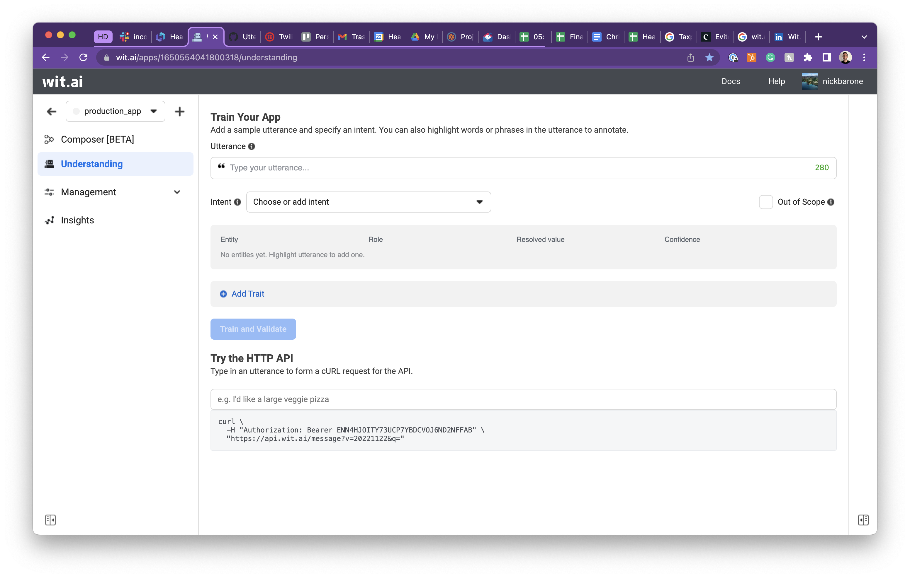 Utterances not appearing in Understanding tab / Cannot train app · Issue #2559 · wit-ai/wit · GitHub