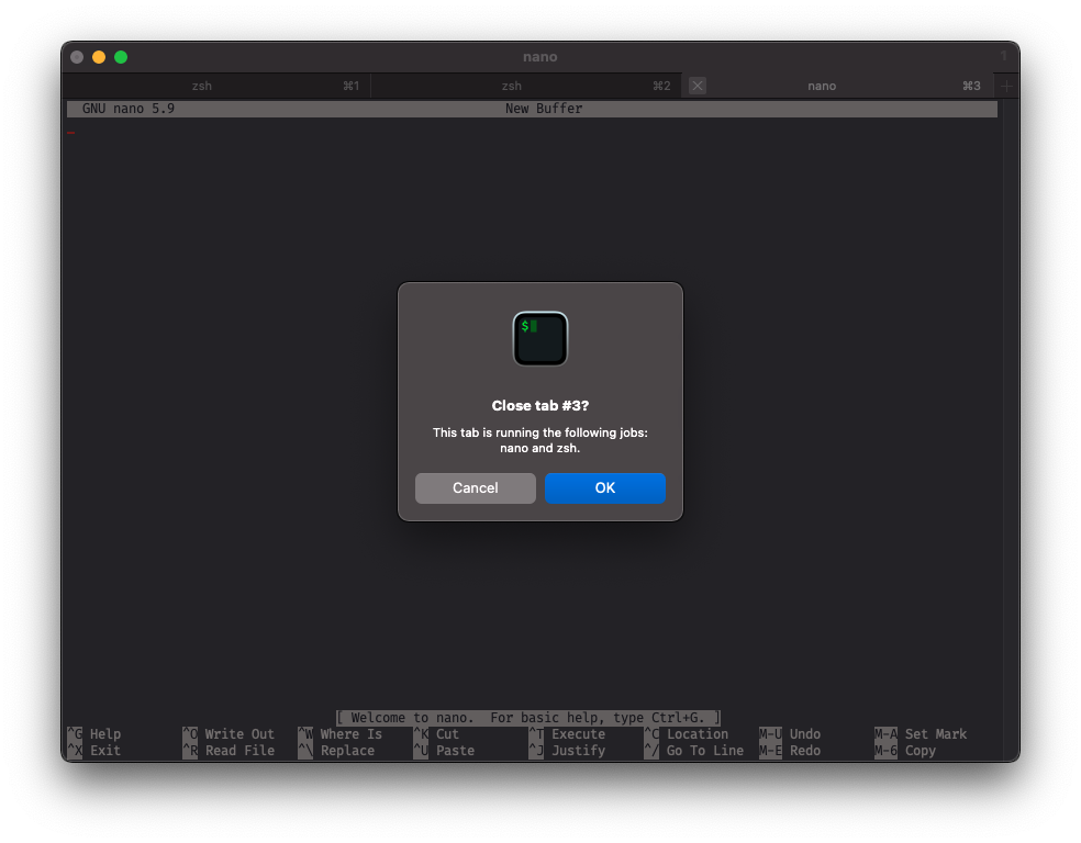 Document Edited indicator on iTerm · Issue #718 · withfig/fig · GitHub