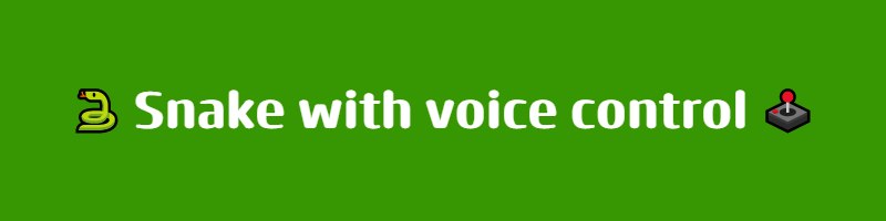 GitHub - Daniel8675/Snake_with_voice_control: A snake game with the ... GitHub - Daniel8675/Snake_with_voice_control: A snake game with the ...