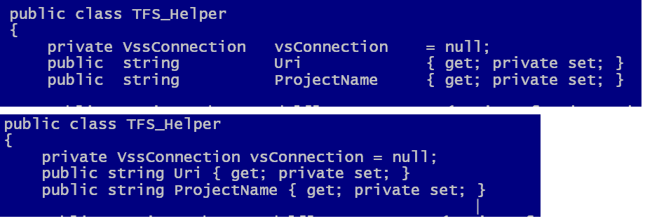 C# Code Formatting is messed up · Issue #31016 · dotnet/roslyn · GitHub