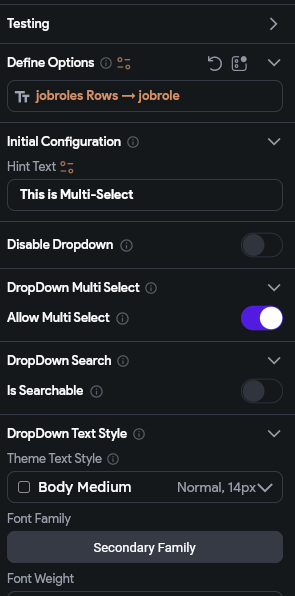 dropdown issue when using multi select · Issue #1592 · FlutterFlow/flutterflow-issues · GitHub
