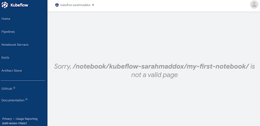 kf 0.6.1 issues with UI for launching notebook server · Issue #3851 · kubeflow/kubeflow · GitHub