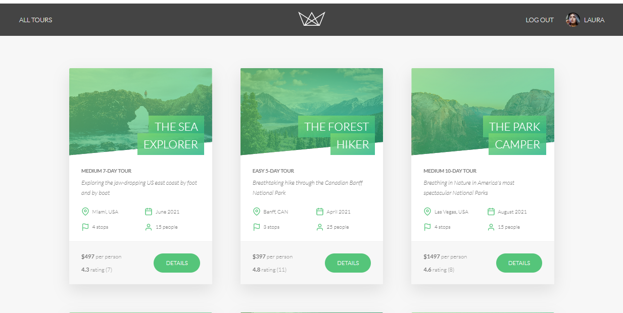GitHub - ColinKlich/Natours