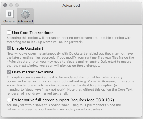 Wide Character problem / Space Between Character problem · Issue #790 · macvim-dev/macvim · GitHub