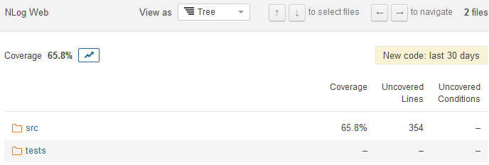 Fix SonarCloud code-coverage not to include tests-folder · Issue #719 ...
