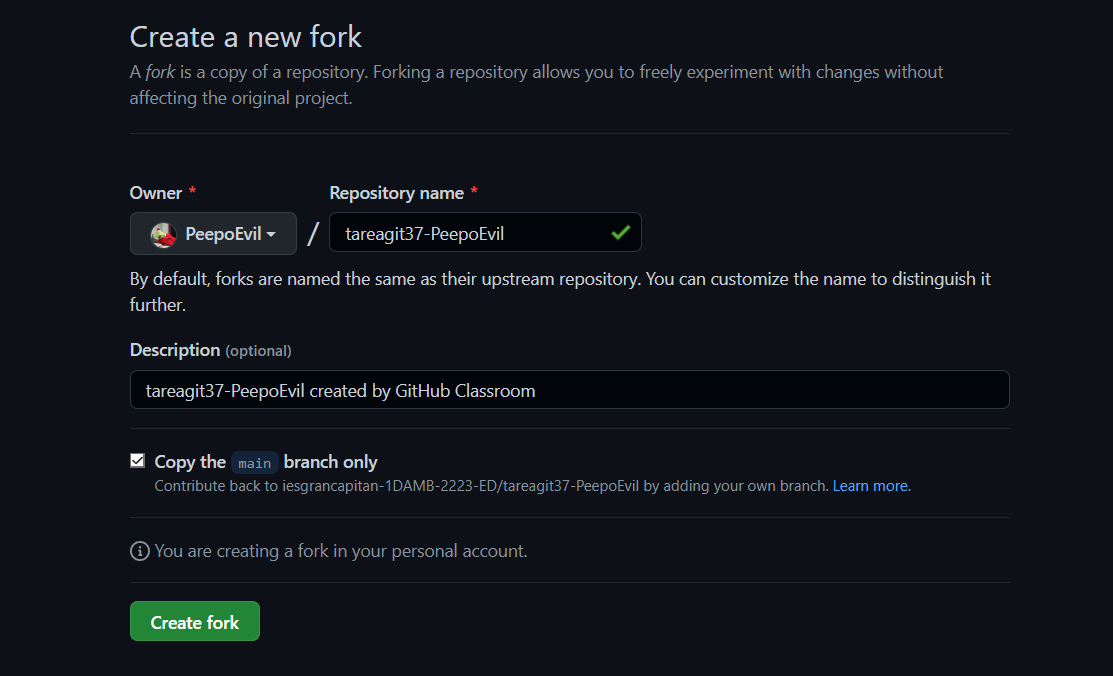 GitHub - iesgrancapitan-1DAMB-2223-ED/tareagit37-PeepoEvil: tareagit37-PeepoEvil created by ...