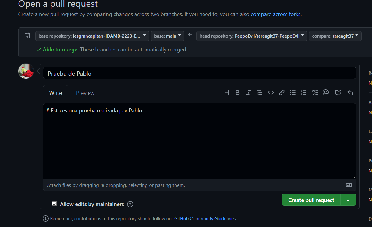 GitHub - iesgrancapitan-1DAMB-2223-ED/tareagit37-PeepoEvil: tareagit37-PeepoEvil created by ...