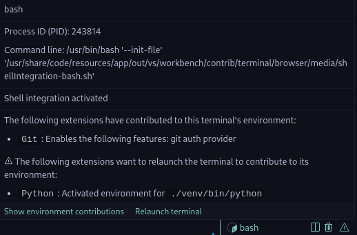 Terminal PS1 Doubles with venv · Issue #22056 · microsoft/vscode-python · GitHub