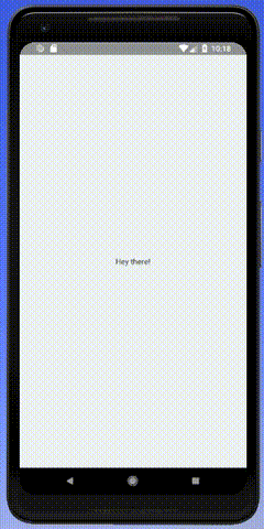 [android] Live reload screen doesn't show bundle/download progress or ...