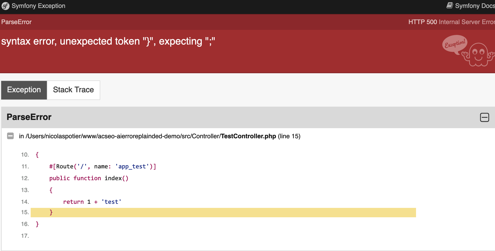 How to handle ALL Exceptions · symfony symfony · Discussion #49549 · GitHub