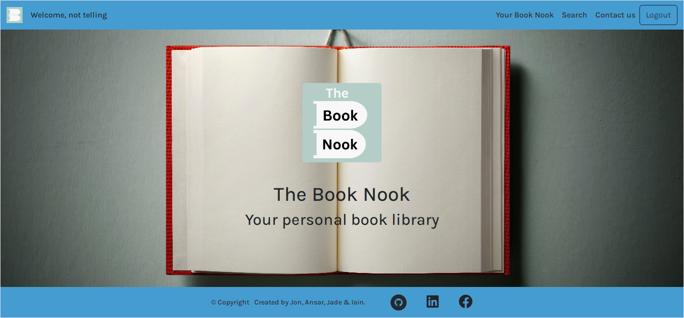 GitHub - JonHarrison/the-book-nook: An e-commerce book library