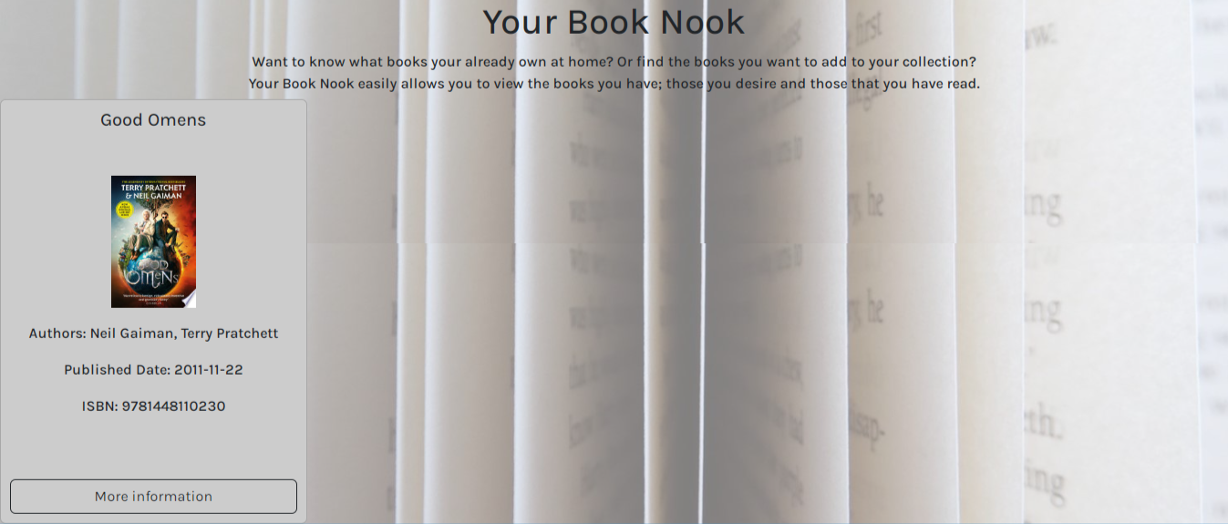GitHub - JonHarrison/the-book-nook: An e-commerce book library