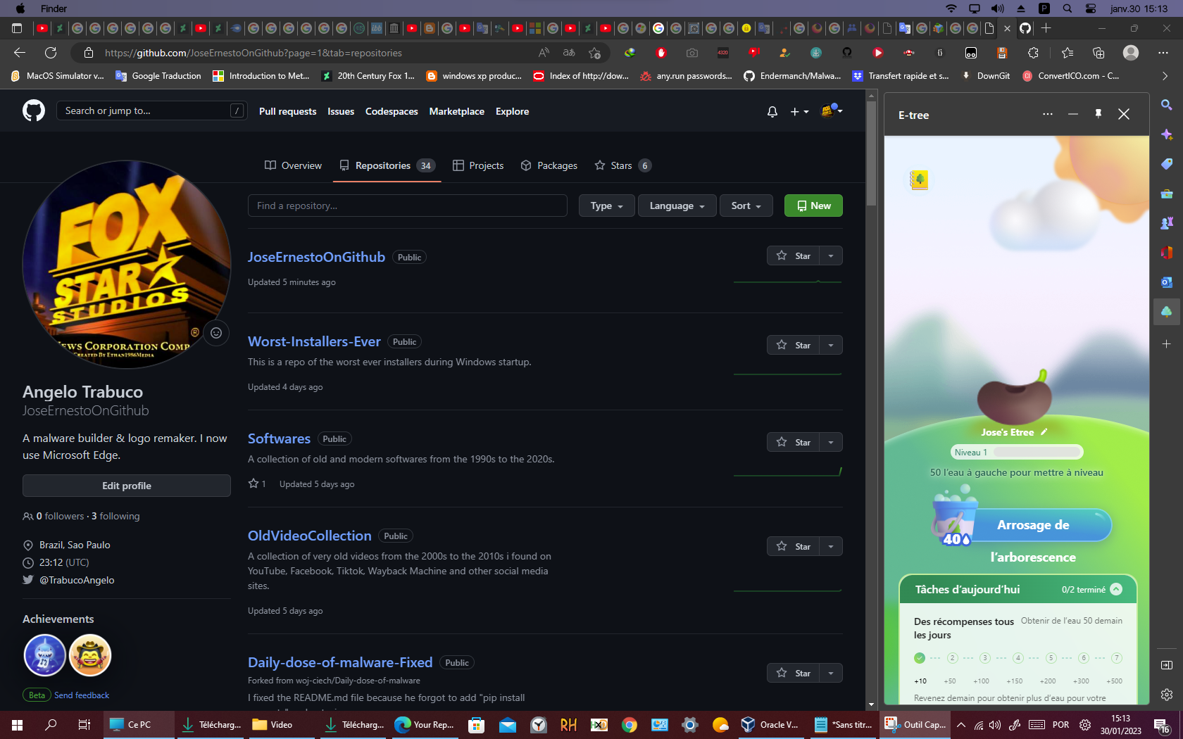 E-tree: We're having some trouble with this experience. Try to close ...