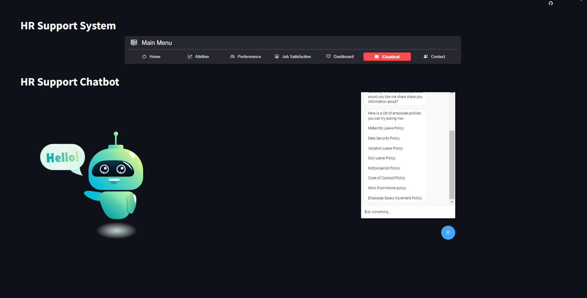 GitHub - hari3100/HR-Support-System: HR Support System - Data Corp ...
