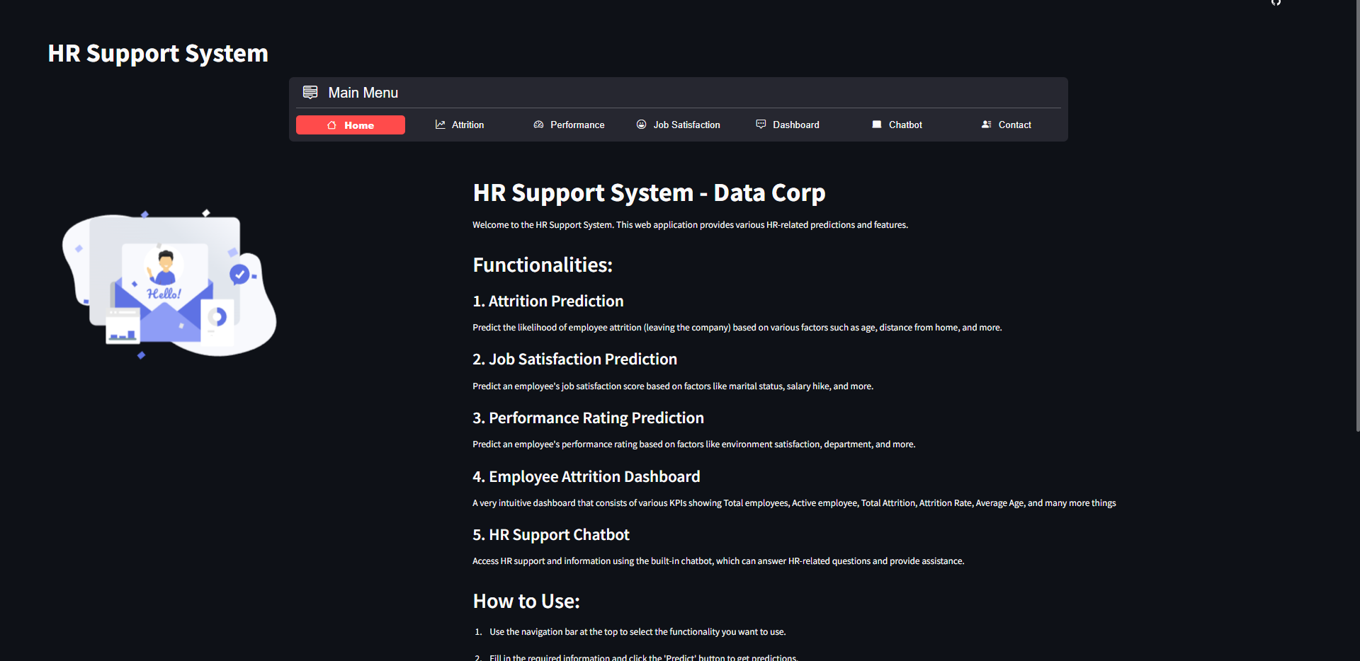 GitHub - hari3100/HR-Support-System: HR Support System - Data Corp ...