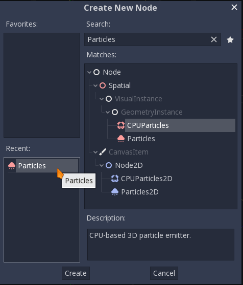 Selecting recent node during Node creation selects wrong node · Issue #24044 · godotengine/godot ...