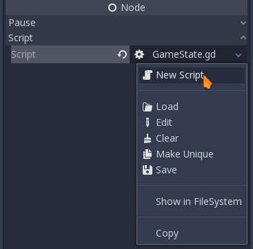 Using the Inspector to create a New Script tries to inherit from the wrong class · Issue #30843 ...