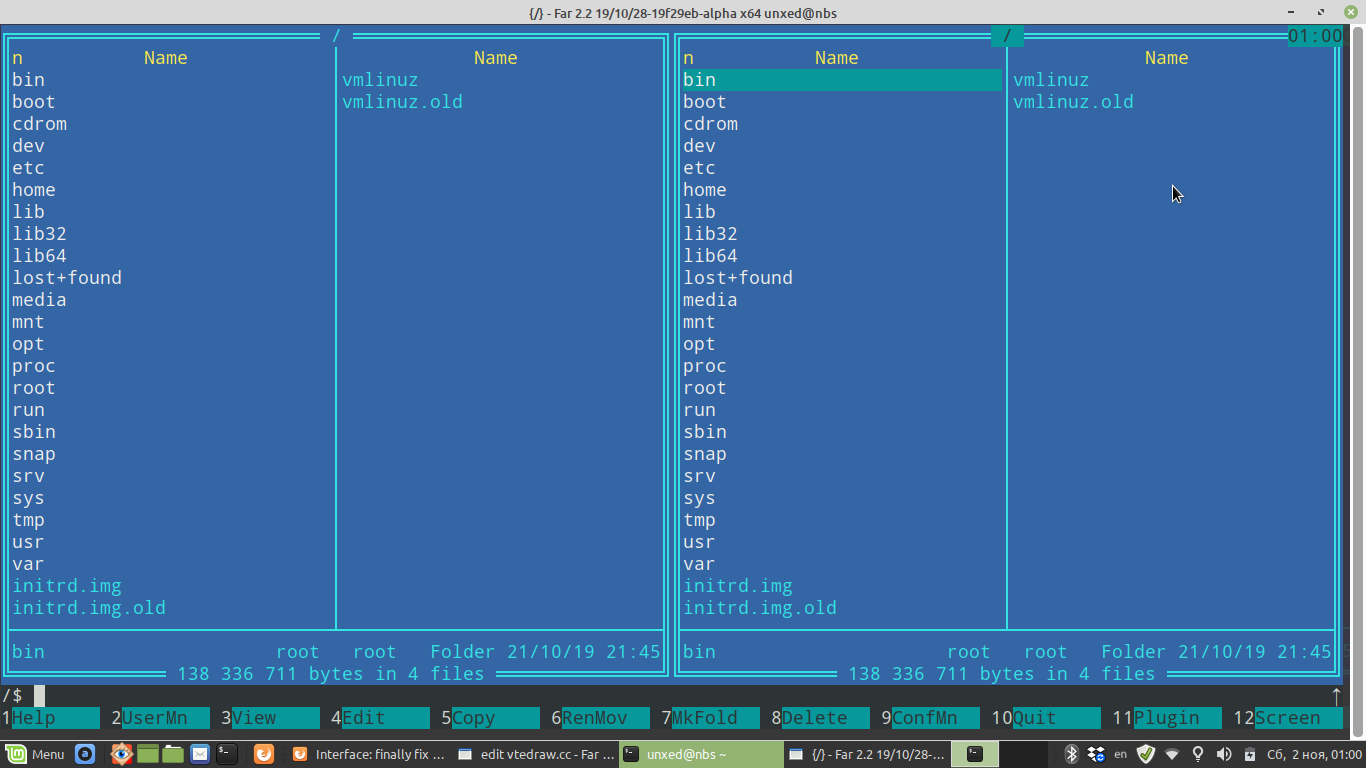 Interface: finally fix annoying 1px gaps between pseudographics characters (wx, linux) · Issue ...