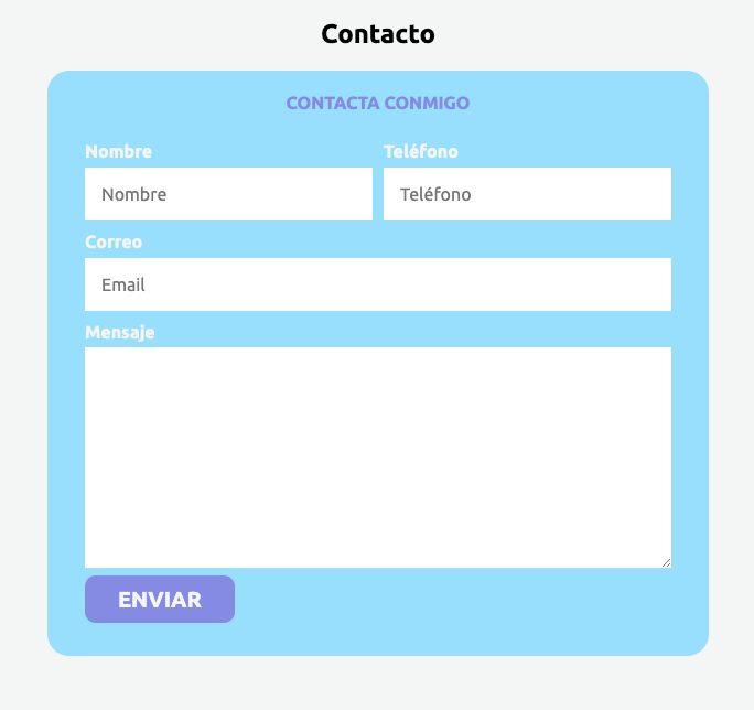 GitHub - Hanaede/contact-form-html-css: HTML and CSS contact form snippet