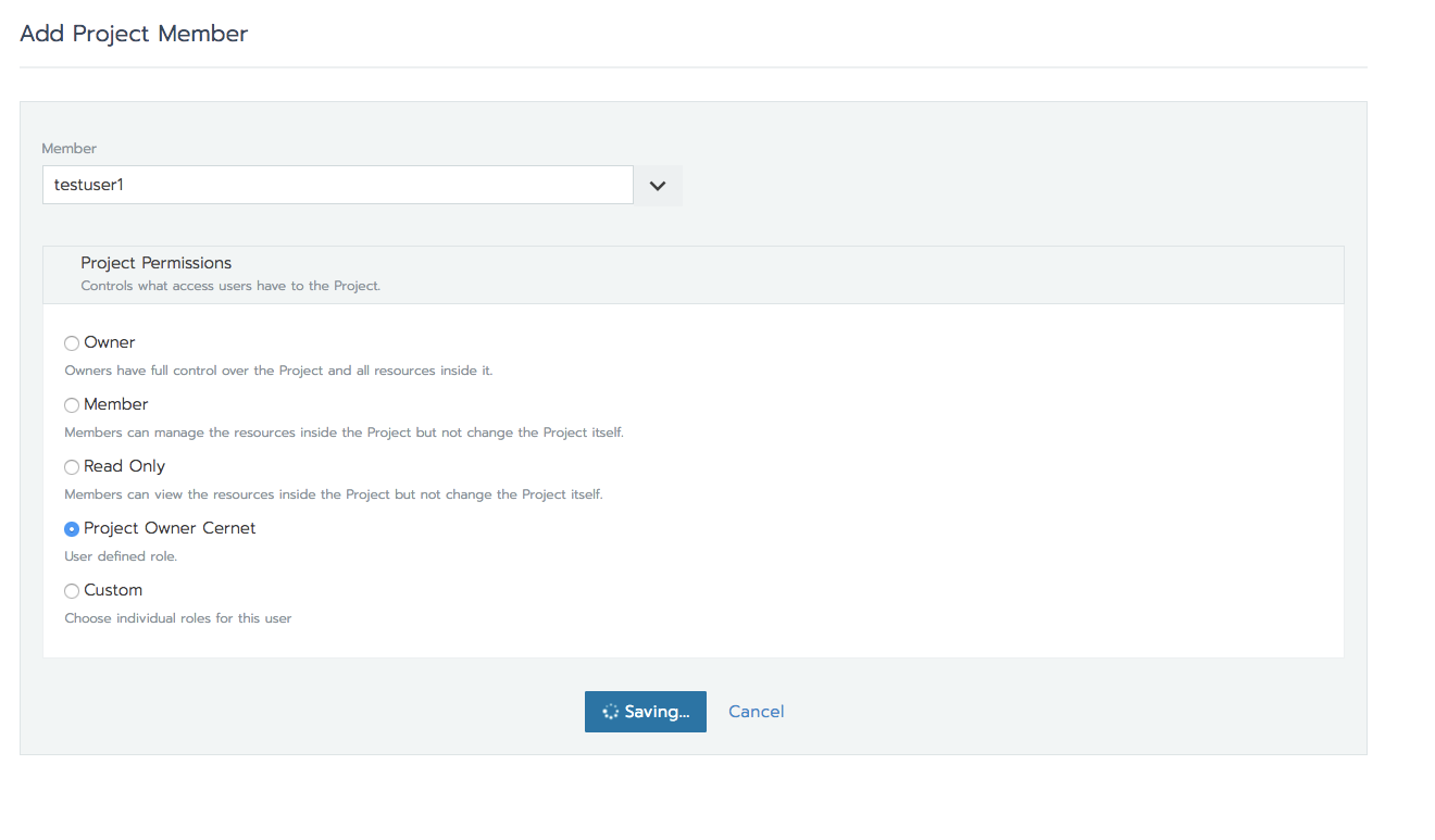 [2.1.1] Trying to add user to project with custom role template and ...