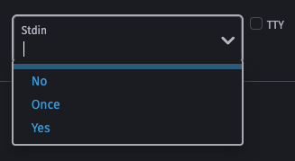 Stdin drop-down can be blank which is invalid · Issue #1401 · rancher ...