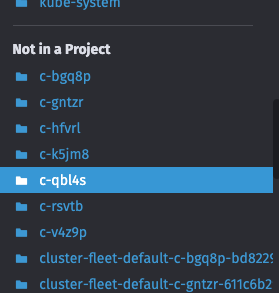 Hide Cluster, Project, User namespaces from namespace drop-down. · Issue #1577 · rancher ...