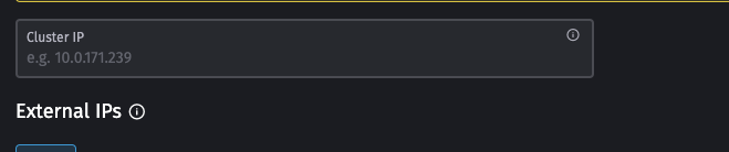 Issues for Listener IPs section in Service Create · Issue #1733 ...