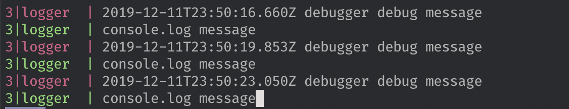 Messages from Debug module end up in error log · Issue #4546 · Unitech ...