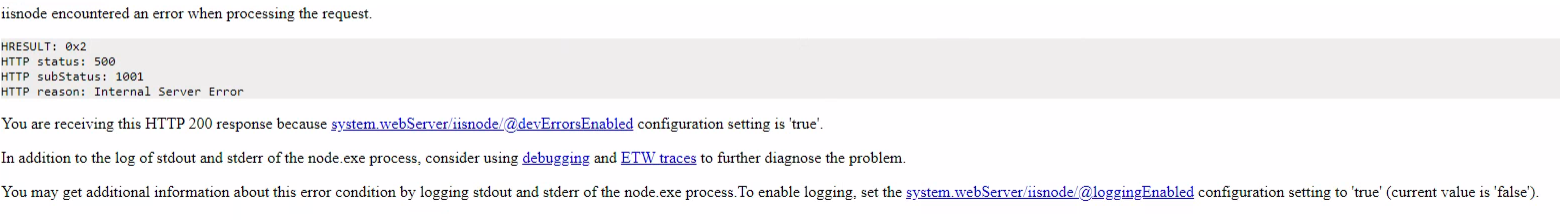 Iis Node Issue On Apim · Issue 2273 · Azureapi Management Developer Portal · Github