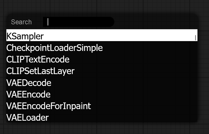Add Node Menu Search · Issue 622 · Comfyanonymouscomfyui · Github