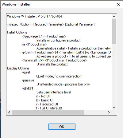 Installation arguments do not work · Issue #250 · glpi-project/glpi-agent · GitHub