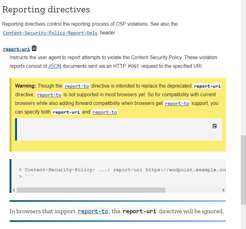 Content Bug A Code Box Should Be Shown In A Warning Box · Issue 9263 · Mdncontent · Github