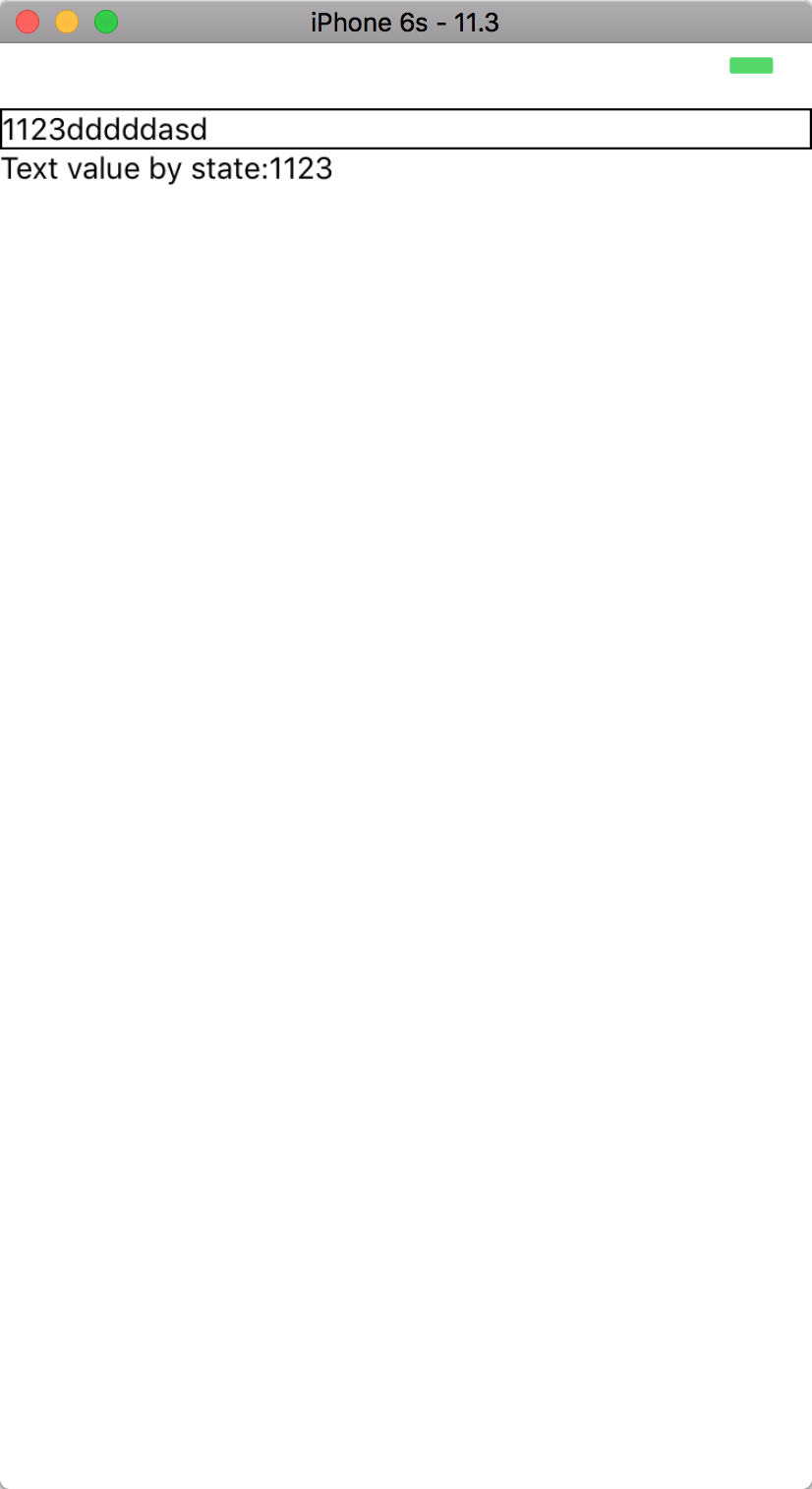 The Value Entered In Textinput Is Set According To The Value Settings Of The Attribute · Issue