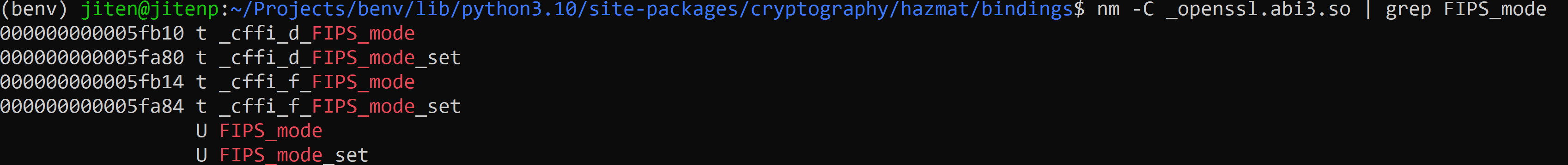 Error while following: Using your own OpenSSL on Linux instructions · Issue #8299 · pyca ...