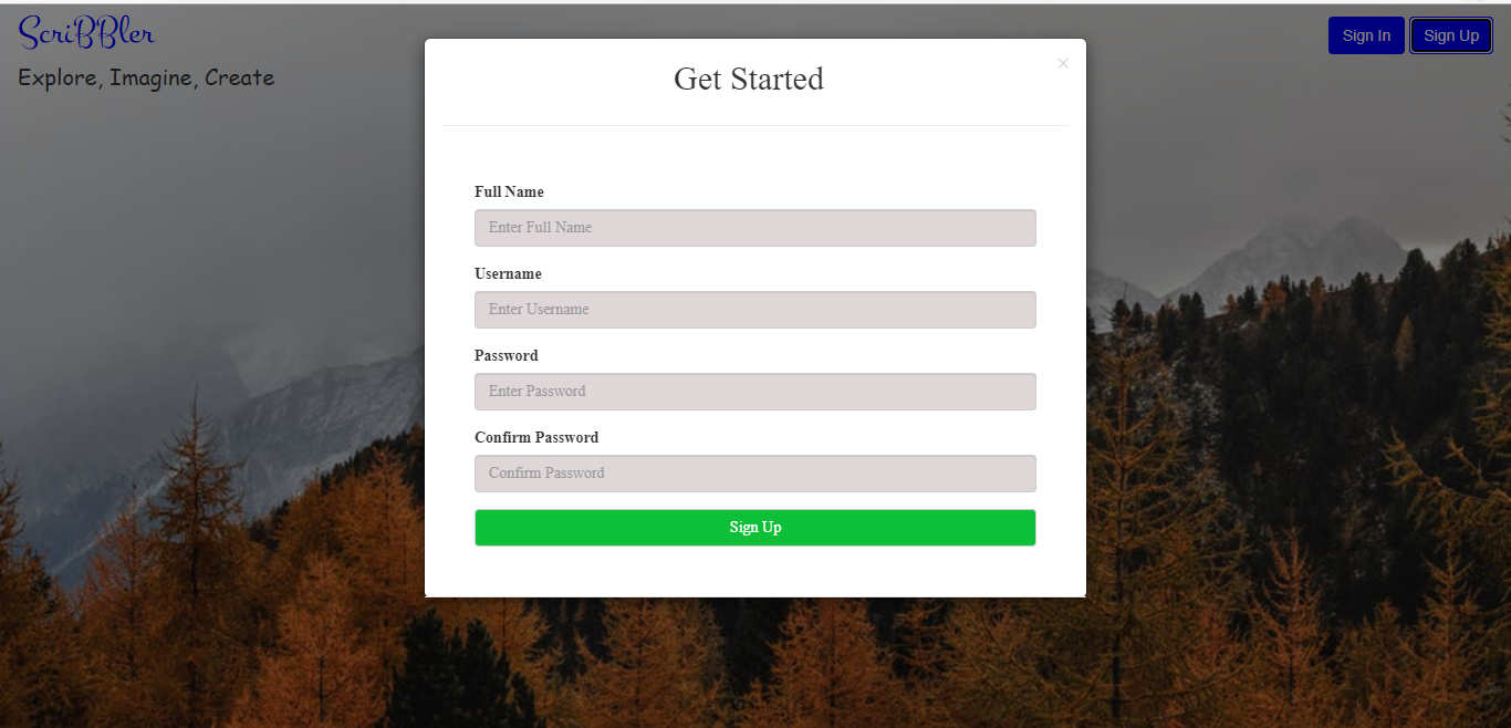 GitHub - Ankit5193/Scribbler-Project: This is my first front end blogging project which is given ...