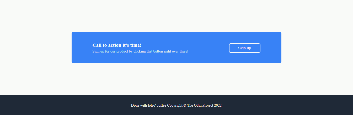 GitHub - laCaelihermosa/Odin-Project-Landing-Page: Landing page built ...