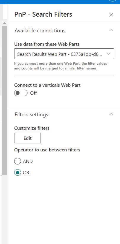 Filter Web Part - Edit Filter Field not linking to Datasource (Static field only) · Issue #2419 ...