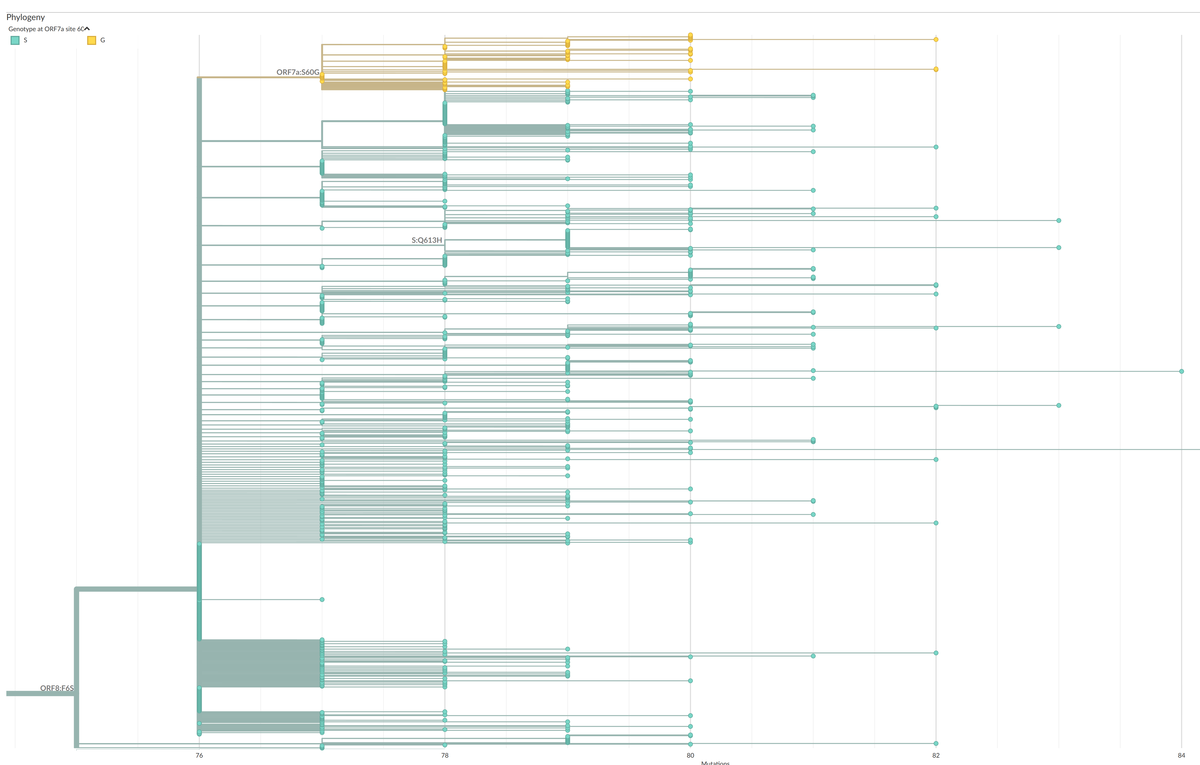 BQ.1.1 Sublineage with ORF8:F6S, nuc: A14424C, ORF7a:S60G (74 seq) · Issue #1391 · cov-lineages ...