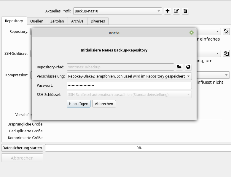 Initialising A New Borgup Repo Hangs No Reaction No Message And No Meaningful Log Entries