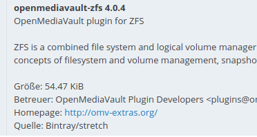 Installation of zfs extensions throws excessive "ERROR....." messages [SOLVED. See inside ...