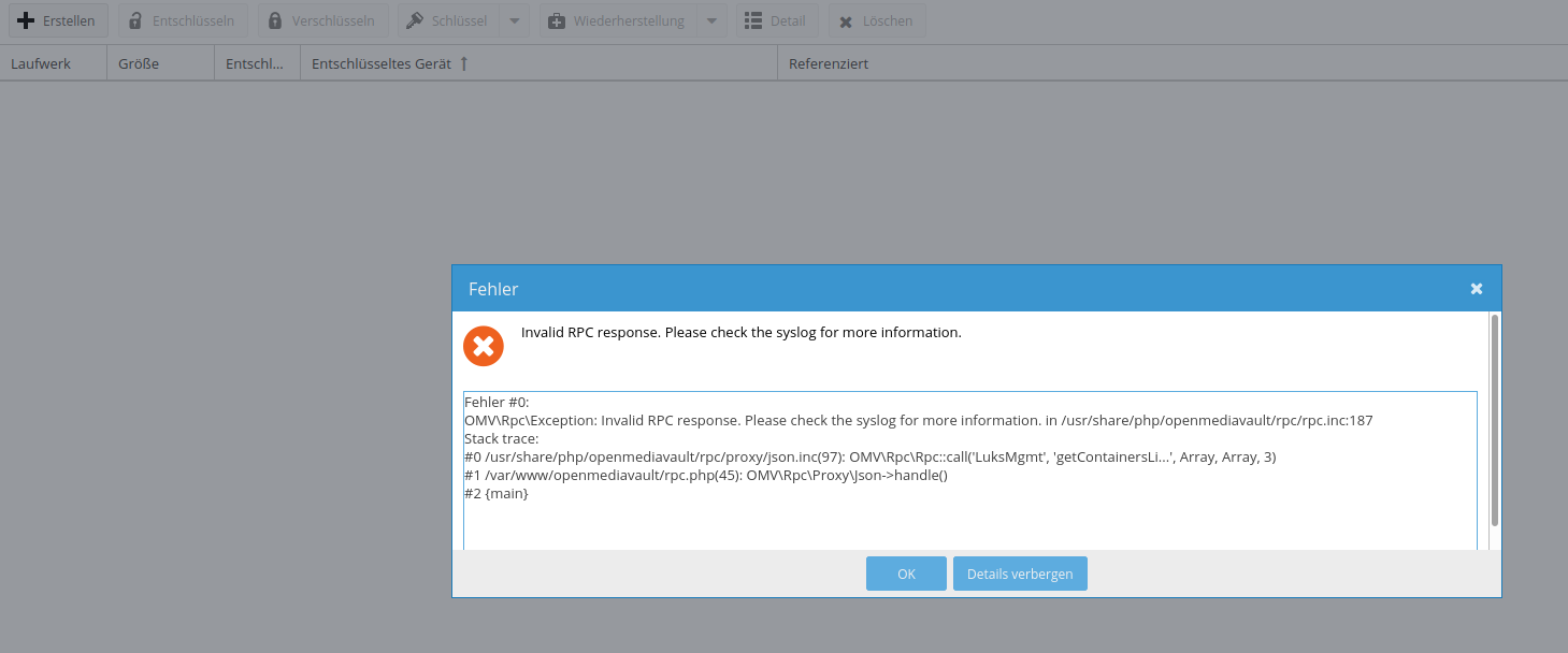 File system doesn't automount after unlocking on OMV5 · Issue #35 · OpenMediaVault-Plugin ...