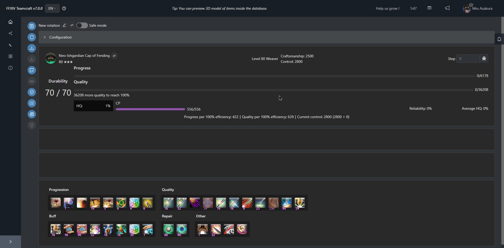 feat: Allow for custom rotations to be shared with pre-configured stats? · Issue #1409 · ffxiv ...