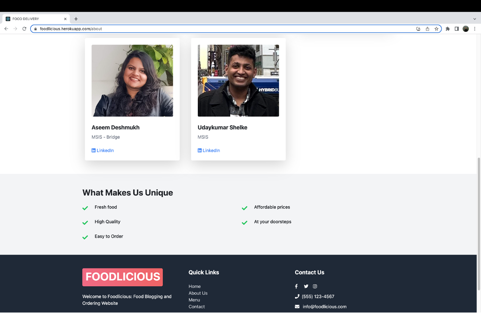 GitHub - RahulKodate/FoodLicious: FoodLicious: Connecting food bloggers, enthusiasts, and local ...